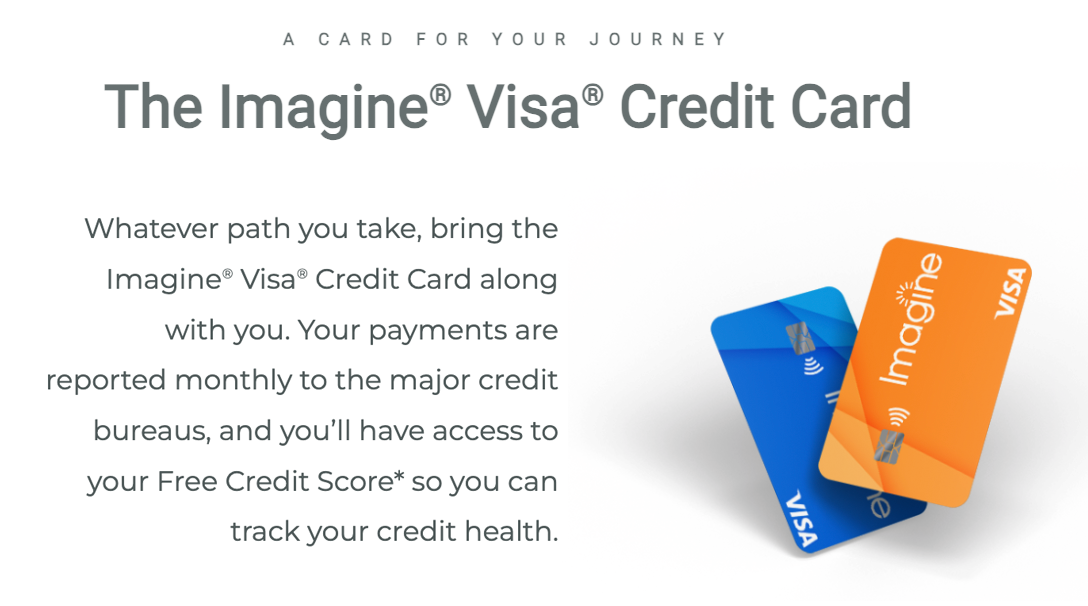 Imagine® Visa® Credit Card - iSimpleCredit